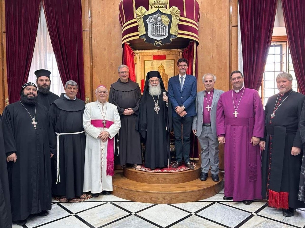 Bishop Azar alongside Patriarchs and Heads of Churches meet with New EU ...